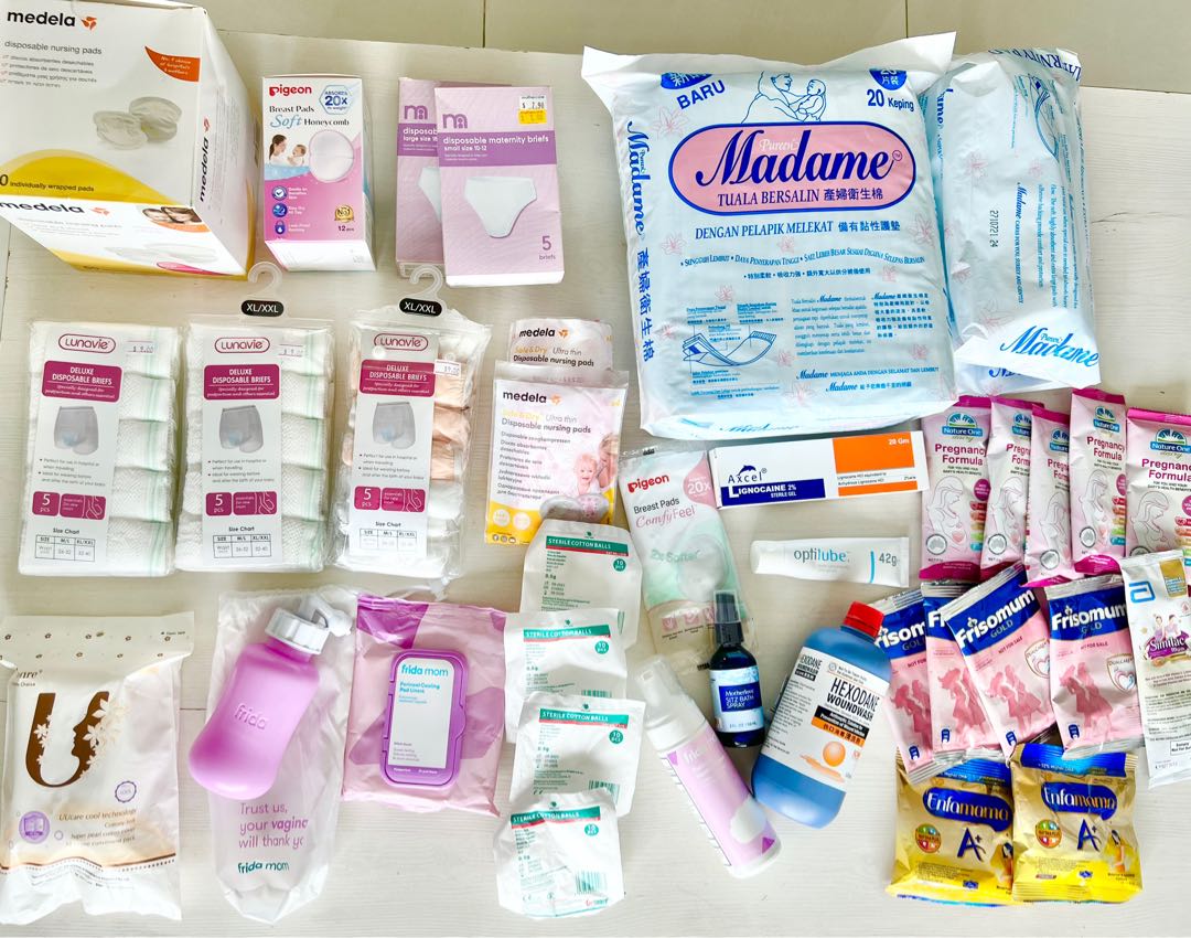 Postpartum delivery maternity care essentials, Babies & Kids, Maternity ...