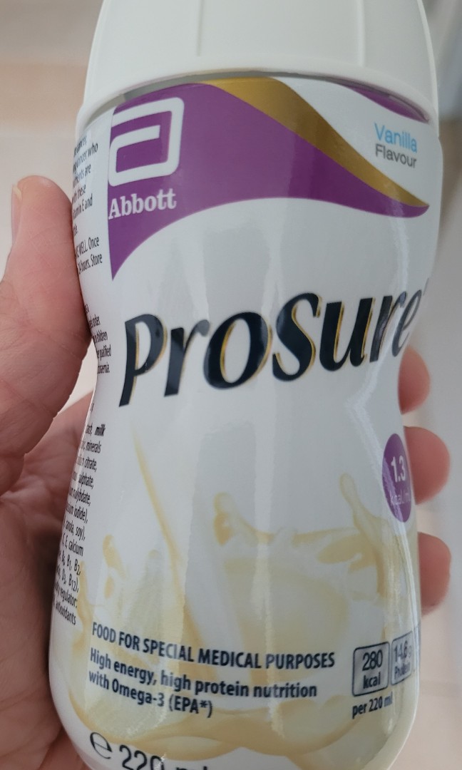 PROSURE Protein drink, Food & Drinks, Beverages on Carousell