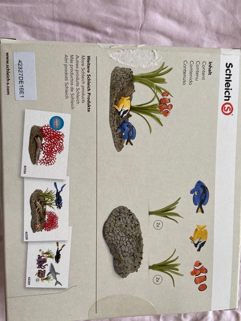 *RARE!* SCHLEICH 42327 - Coral fish Aquarium Wildlife Collectible ...