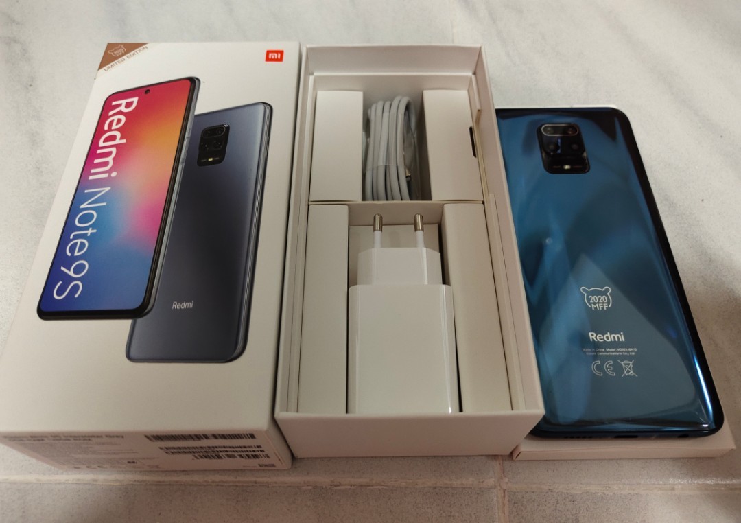Redmi Note 9S interstellar grey MFF limited edition(6GB RAM/128GB ROM ...