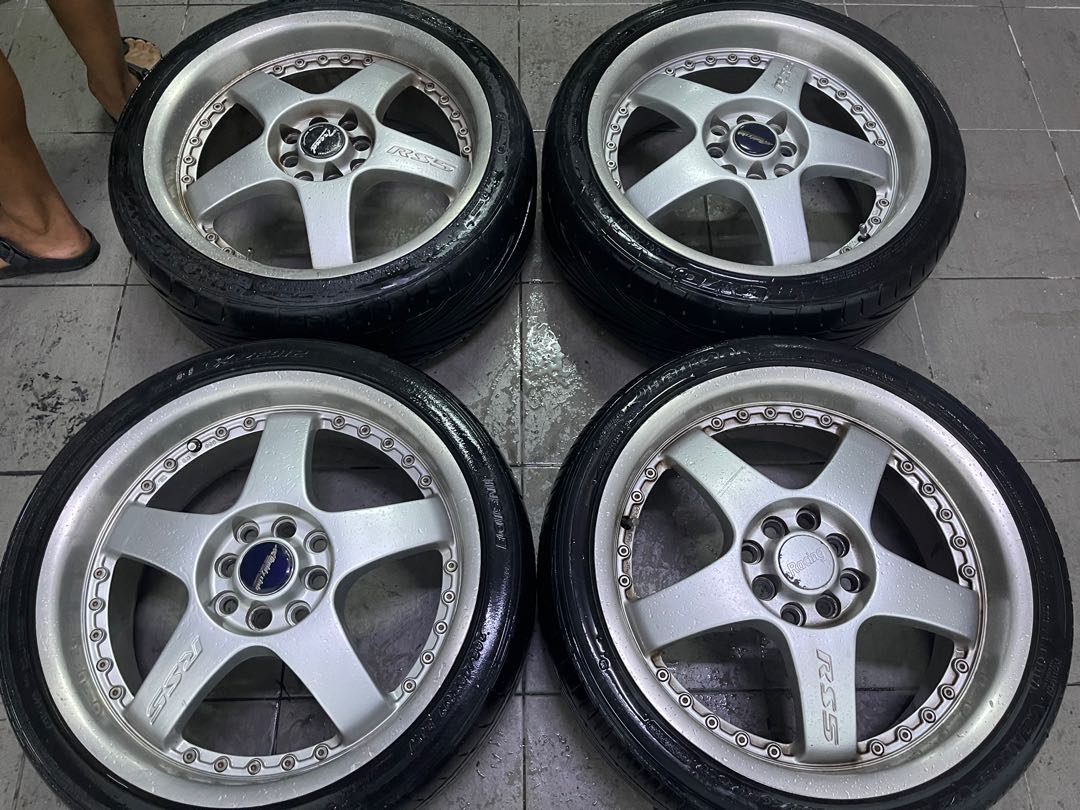 Rim second 17 SSR Racing siap tayar waja persona livina latio centra ...