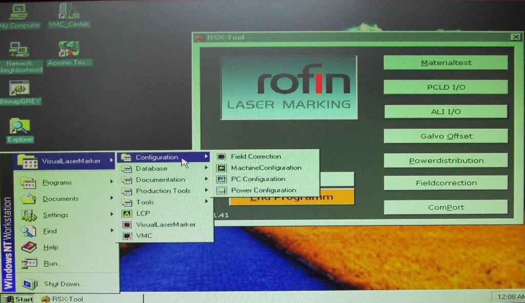 Rofin laser marking VisualLaserMarker G32904-H17-A1 PC, Computers & Tech, Office & Business ...