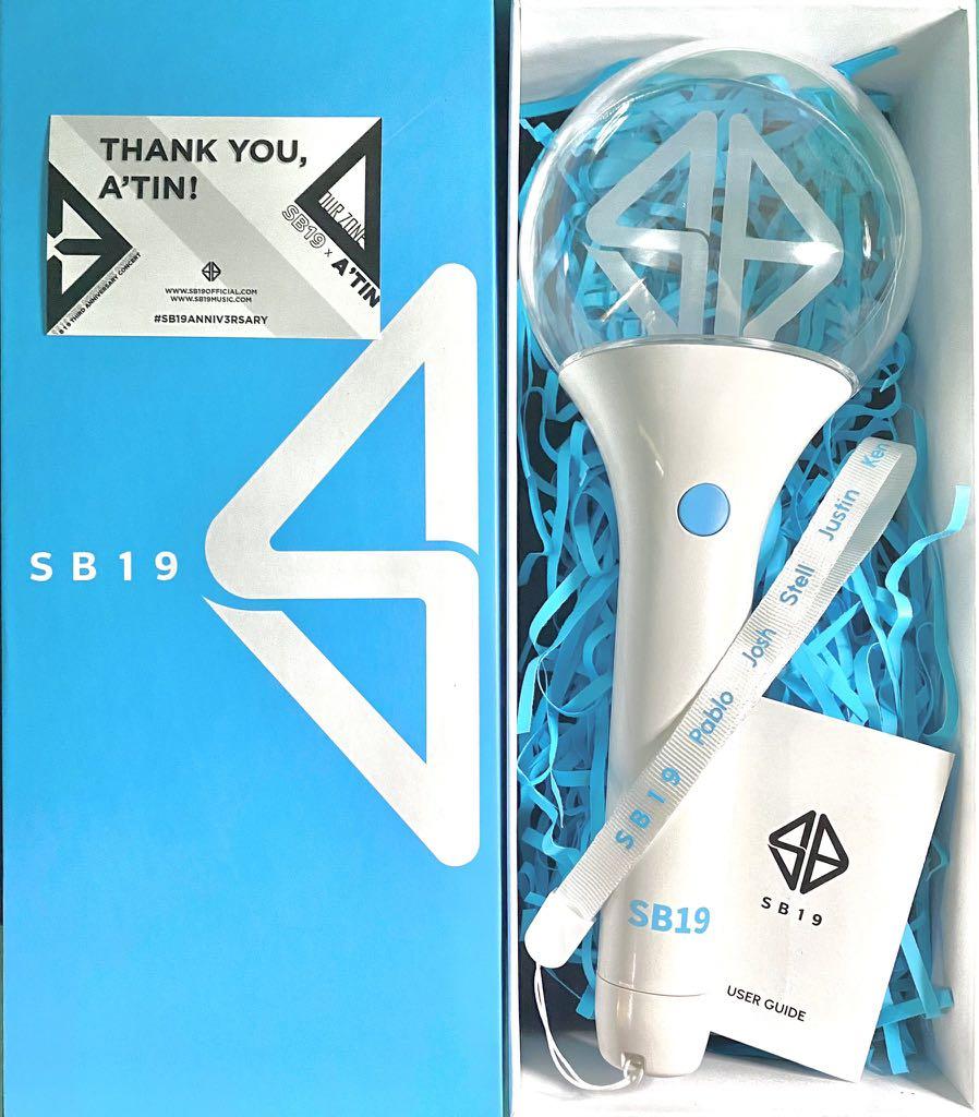 SB19 LIGHTSTICK/WITH BATTERY, Hobbies & Toys, Memorabilia ...