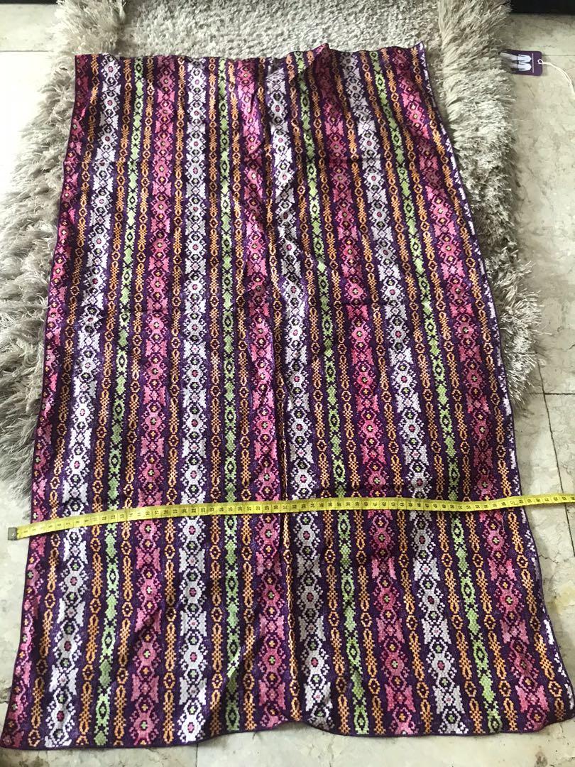 scarf syall selendang shawl tenun bali songket bali lombok pink seru ...