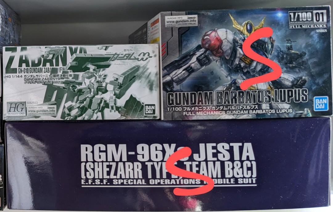 SD HG RG MG FM1/100 Gundam corner, Hobbies & Toys, Toys & Games on Carousell