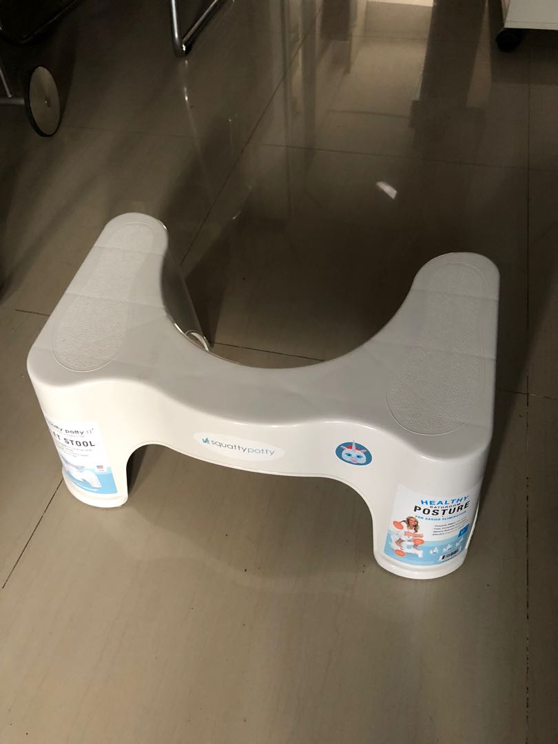 Senior elder assistive stool stand squat sitting toilet bowl ...
