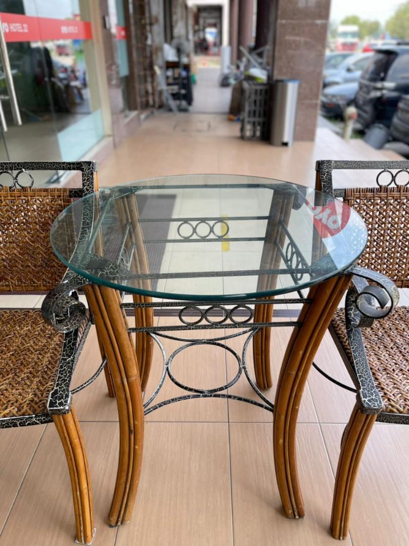 Set kerusi rotan, Furniture & Home Living, Home Decor, Cushions ...