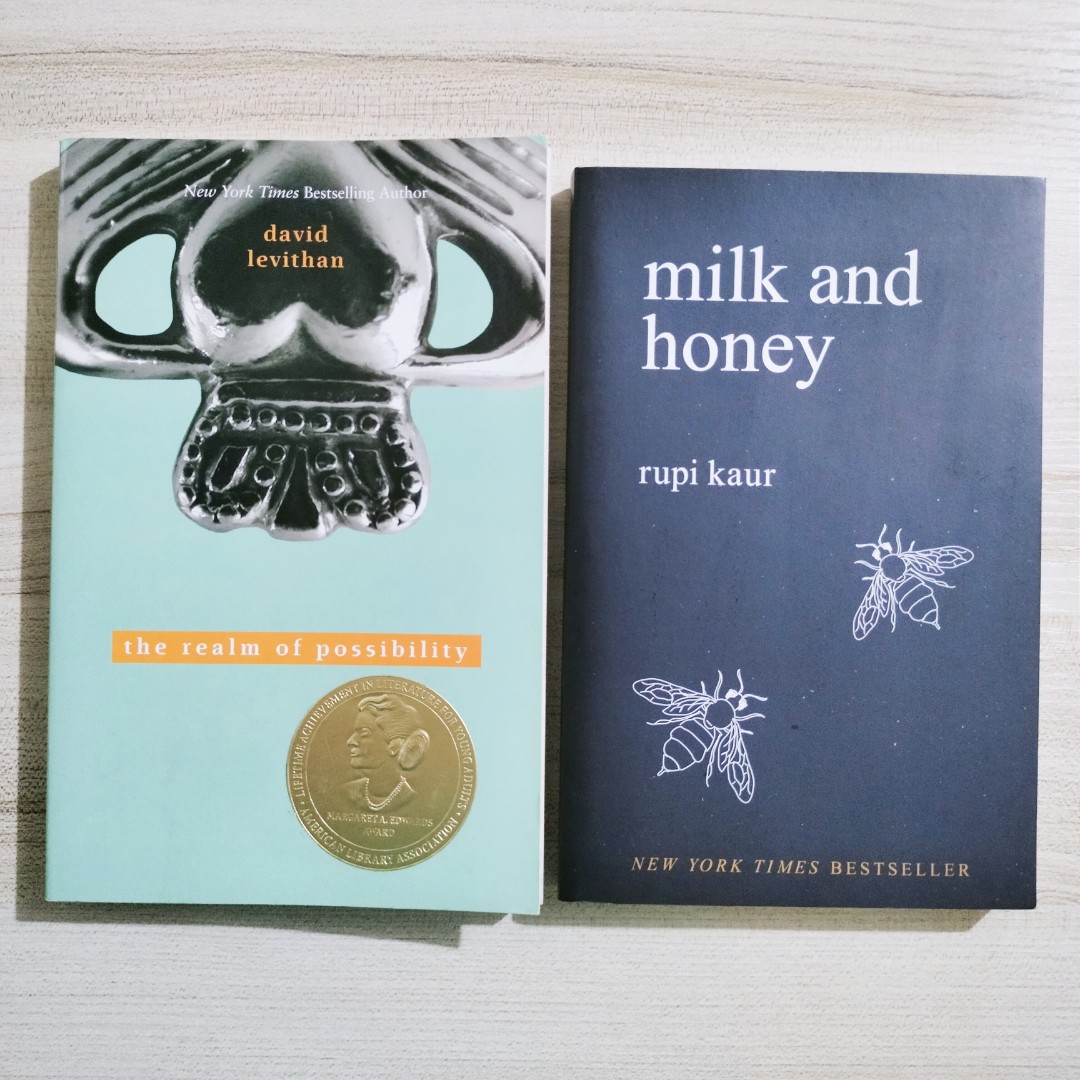 Set of Poetry Books: Milk and Honey by Rupi Kaur | The Realm of ...
