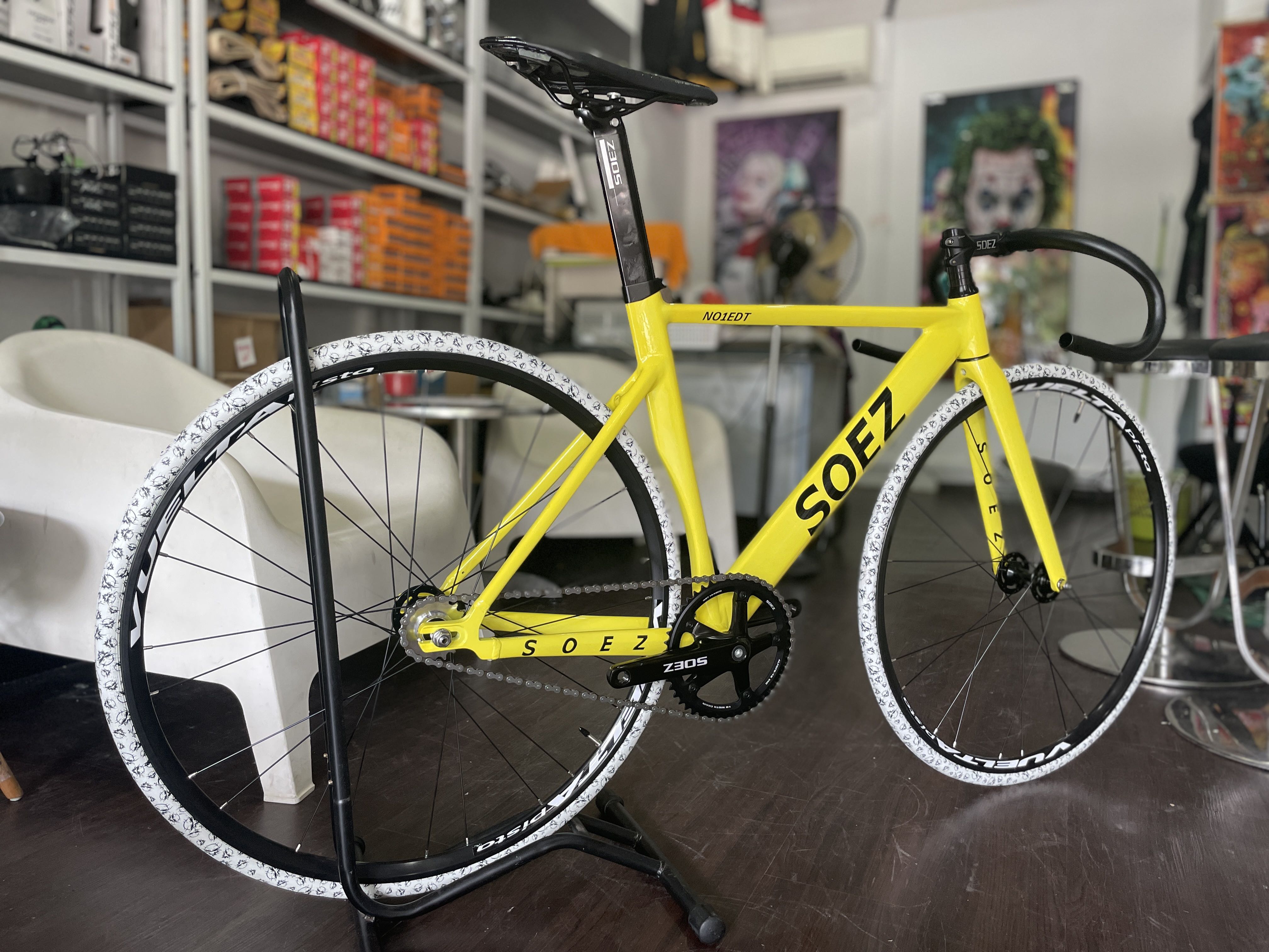 SOEZ NO1EDT Trackbike- Fullbike($750)Aluminium Alloy Frameset Ultra ...