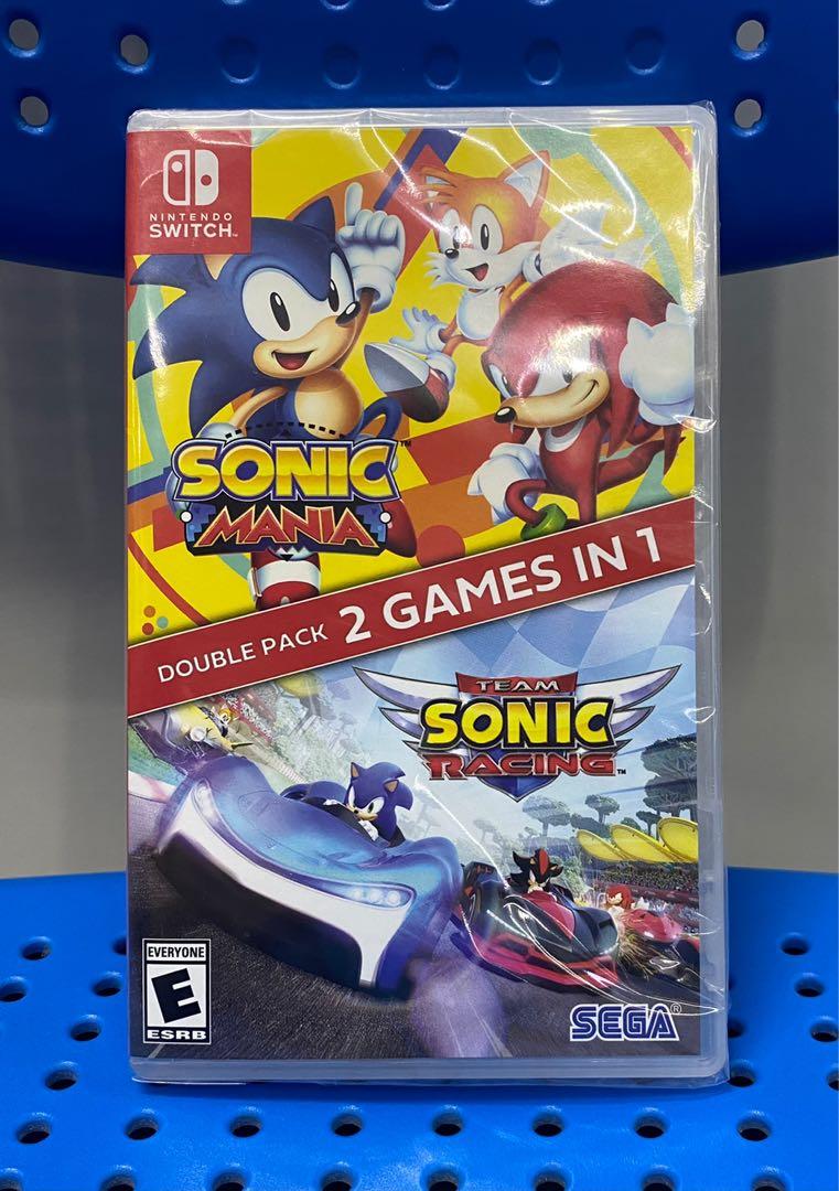Sonic Mania + Team Sonic Racing Double Pack - Nintendo Switch, 美版日英文 ...