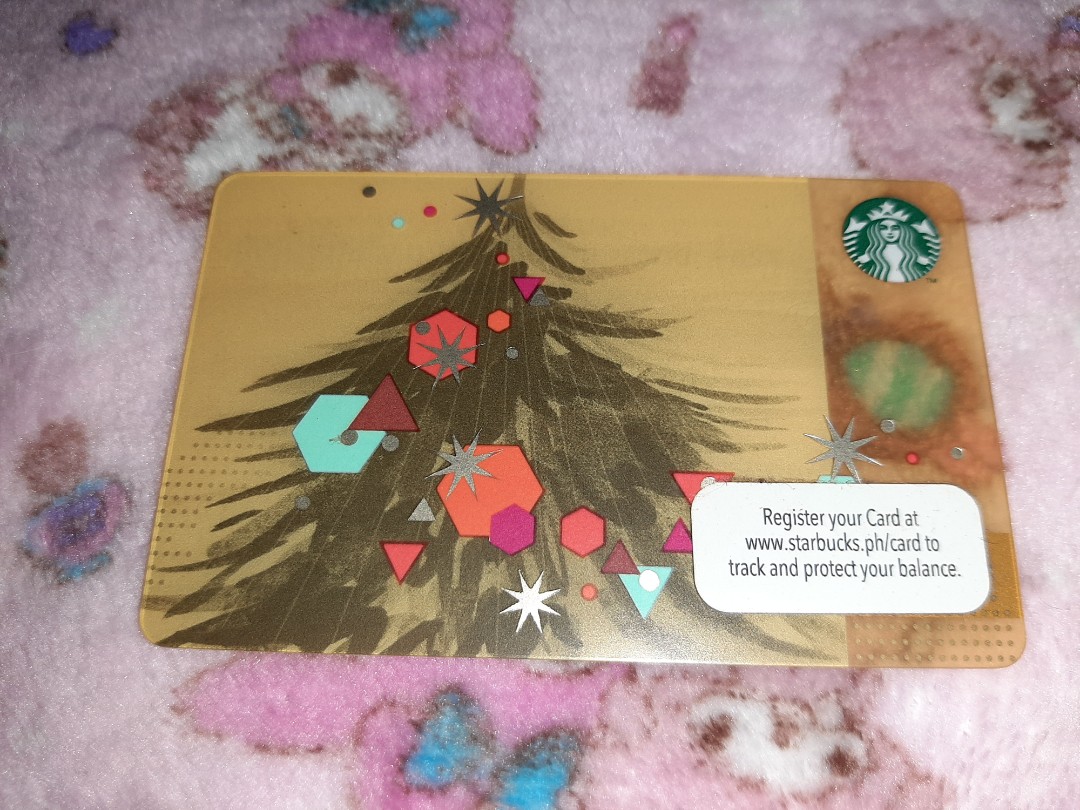Starbucks Christmas Tree Card, Hobbies & Toys, Memorabilia ...