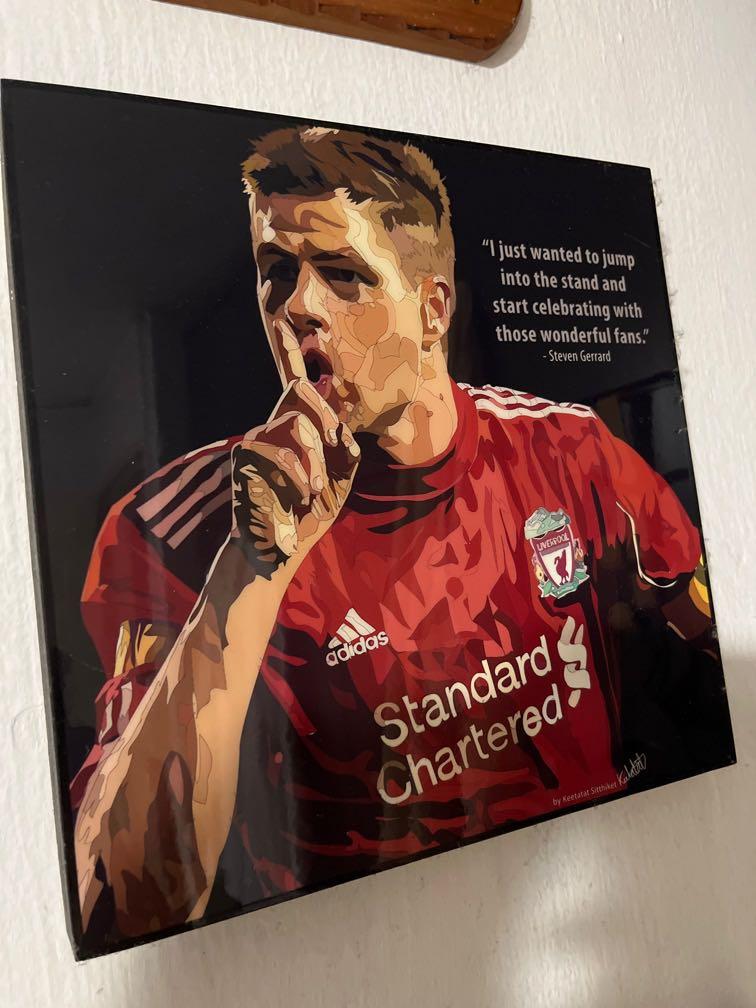 Steven Gerrard Pop Art, Furniture & Home Living, Home Decor, Frames ...