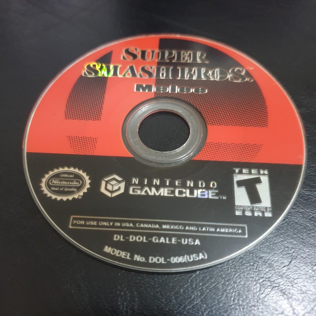 Super Smash Bros Melee Gamecube Game (Disc Only), Video Gaming, Video ...