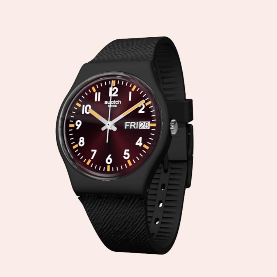 Swatch SIR RED, Luxury, Watches on Carousell