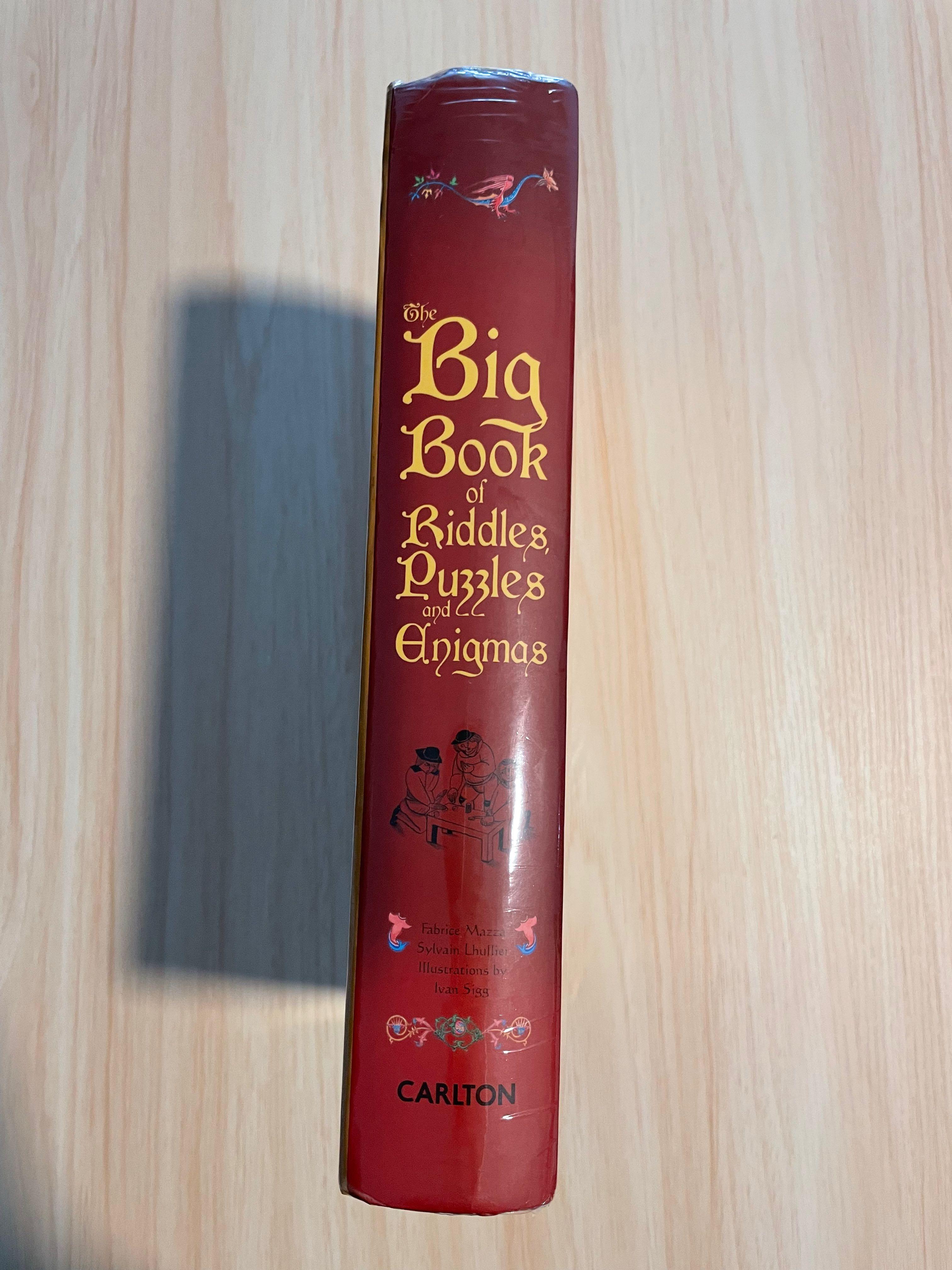 The Big Book of Riddles, Puzzle and Enigmas, Hobbies & Toys, Toys ...
