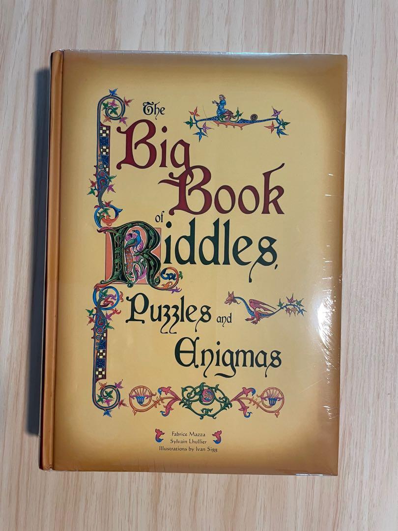 The Big Book of Riddles, Puzzle and Enigmas, Hobbies & Toys, Toys ...