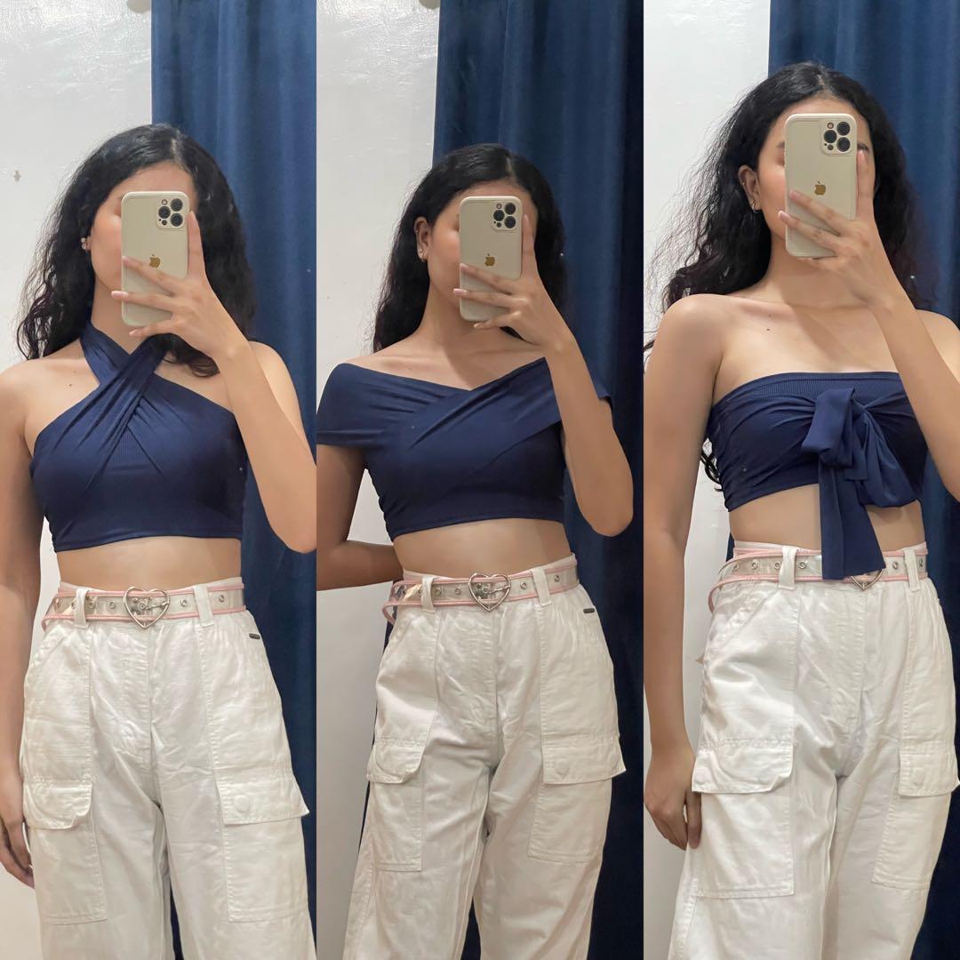 Three Way Top, Women's Fashion, Tops, Blouses on Carousell