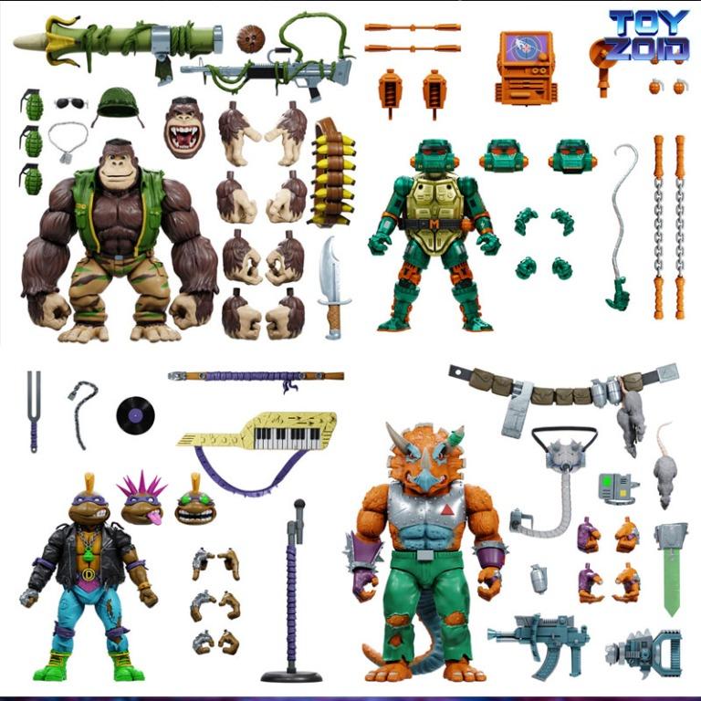 TMNT Teenage Mutant Ninja Turtles Ultimates Wave 7 Guerrilla Gorilla ...