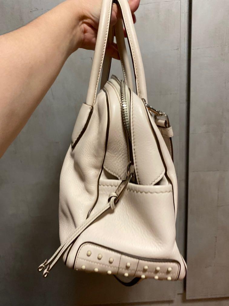 Tod off white sling bag, Women's Fashion, Bags & Wallets, Shoulder Bags ...