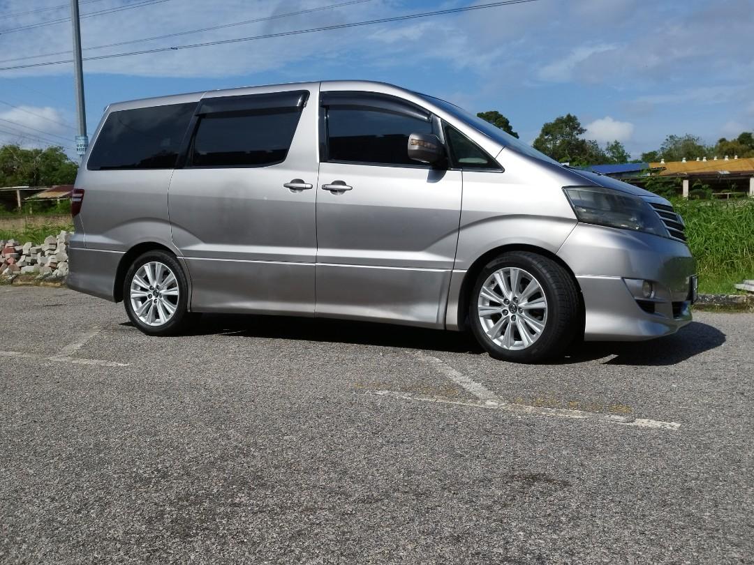 Toyota Alphard 2.4 ANH10, Sun & Moon Roof, Twin Power Door, Vellfire 8 ...