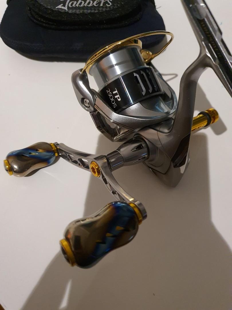 Twinpower 2500hgs with gomexus handle,knob & balancer, Sports Equipment ...