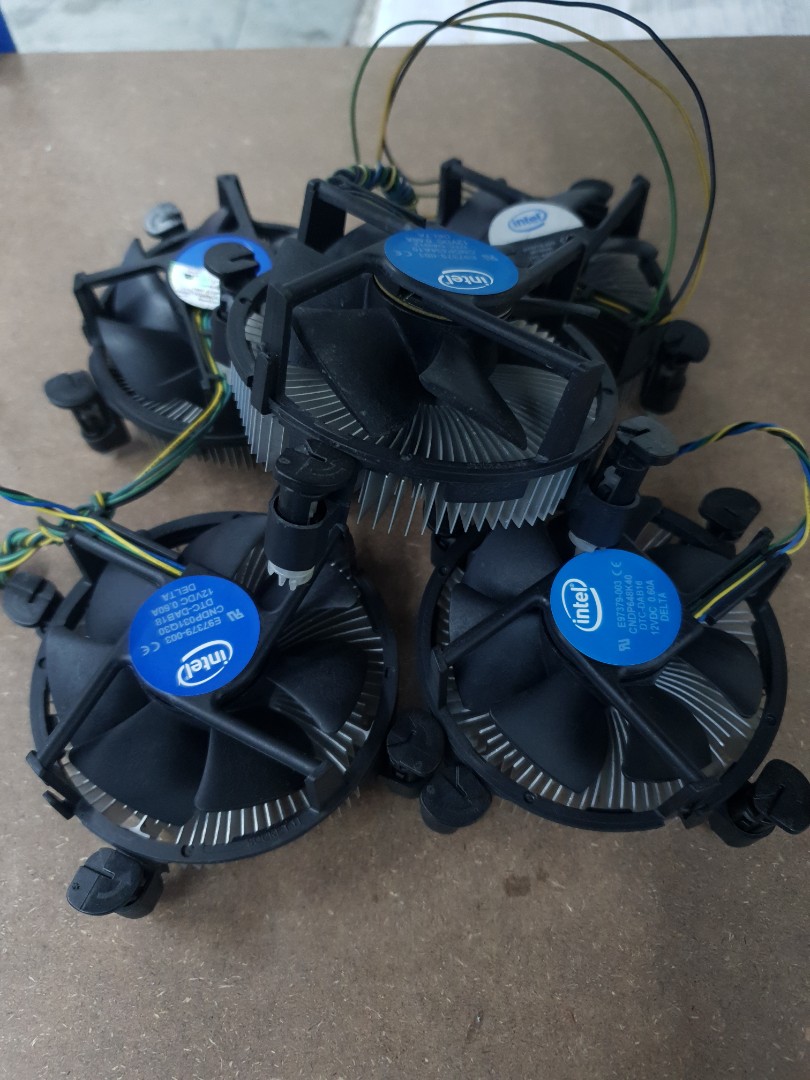 Used Intel stock coolers, Computers & Tech, Parts & Accessories ...