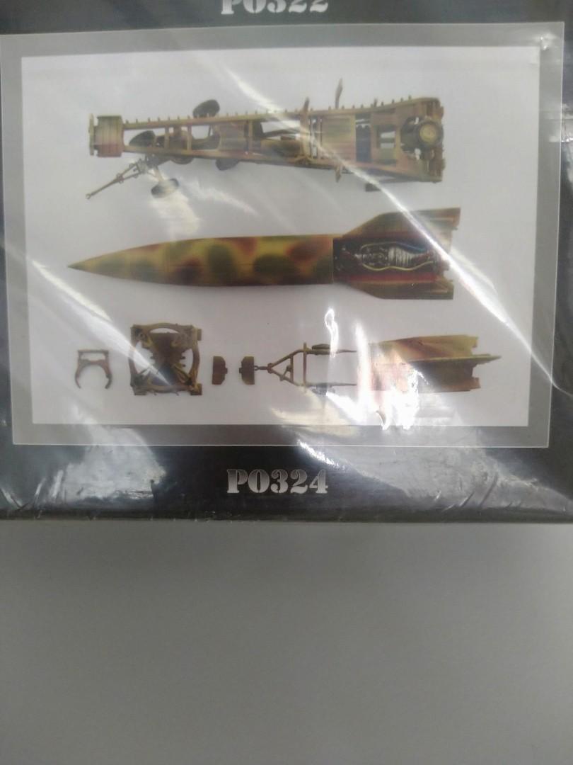 V2 Rocket & Trailer, German Army 1945 Camouflage, Hobbies & Toys, Toys ...