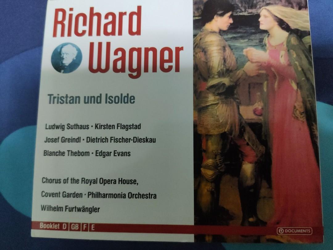 Wagner: Tristan und Isolde opera CD set - Wilhelm Furtwangler, Philharmonia Orchestra, Hobbies ...