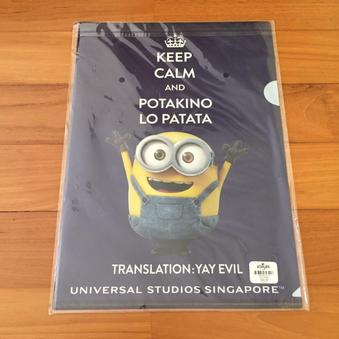 Wicked The Broadway Musical Universal Studios Singapore Minions Folder ...
