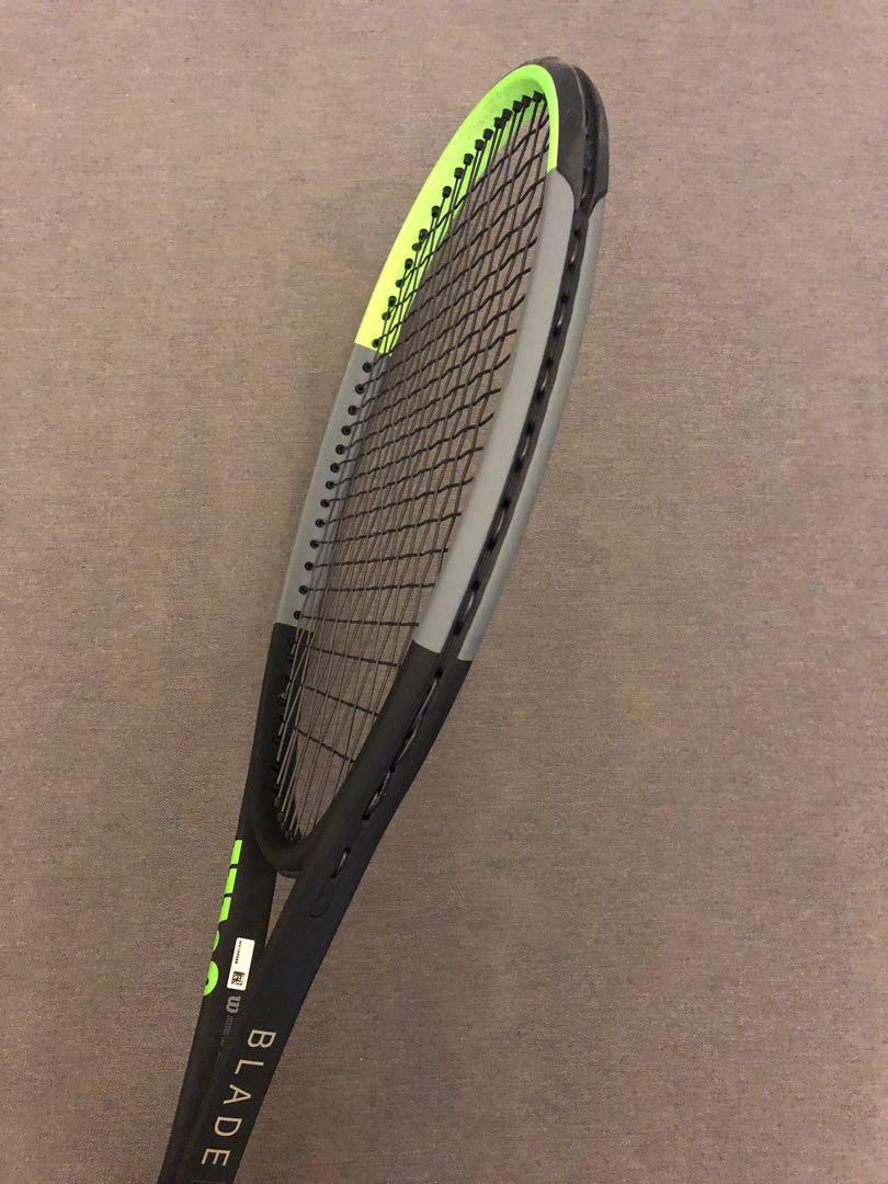 Wilson Blade 98 Grip 3 - 18 x 20, Sports Equipment, Sports & Games ...