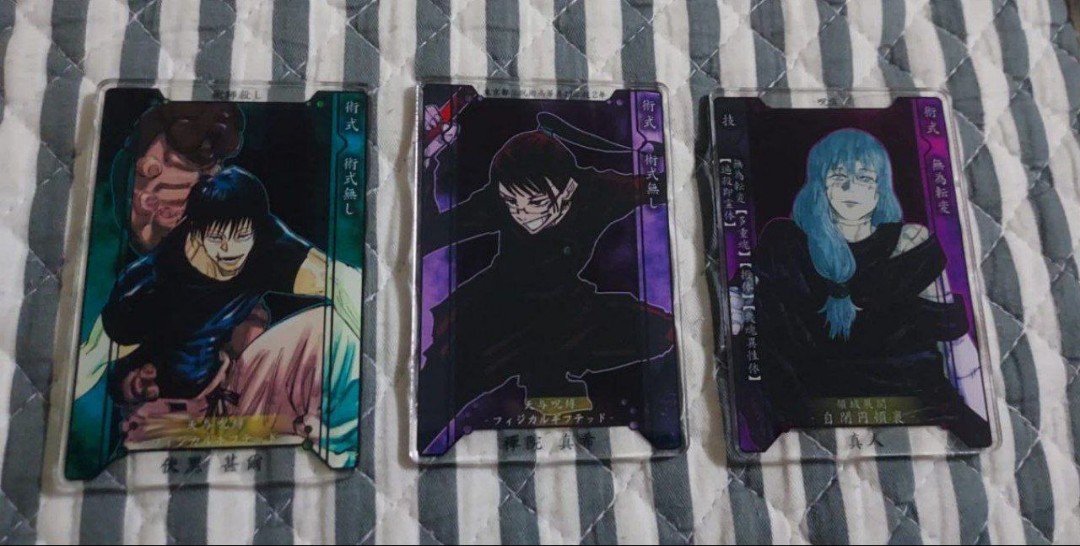 wtt jjk status cards jujutsu kaisen, Hobbies & Toys, Memorabilia ...