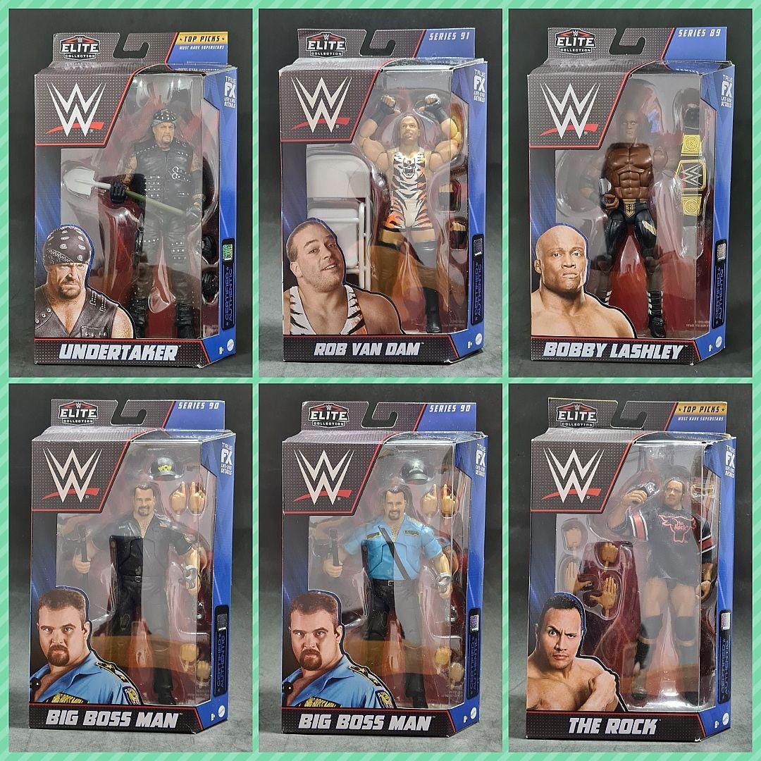 WWE Mattel Elite Series Figures, Hobbies & Toys, Toys & Games on Carousell