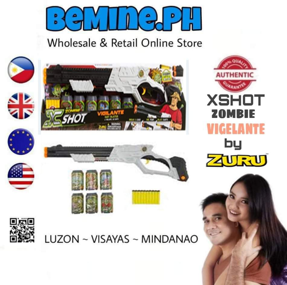 X-Shot Zombie Vigilante Blaster, Hobbies & Toys, Toys & Games on Carousell