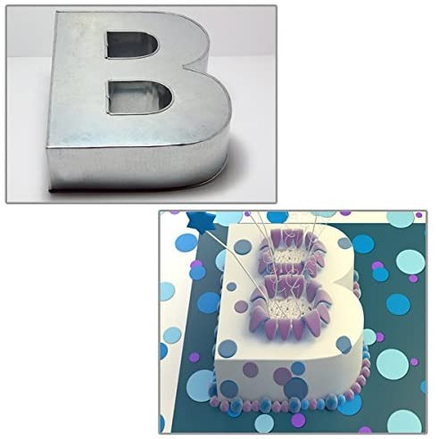 14” Alphabet Shape Cake Tin Mould Pan - Name The Cake (Letter B) [4057 ...
