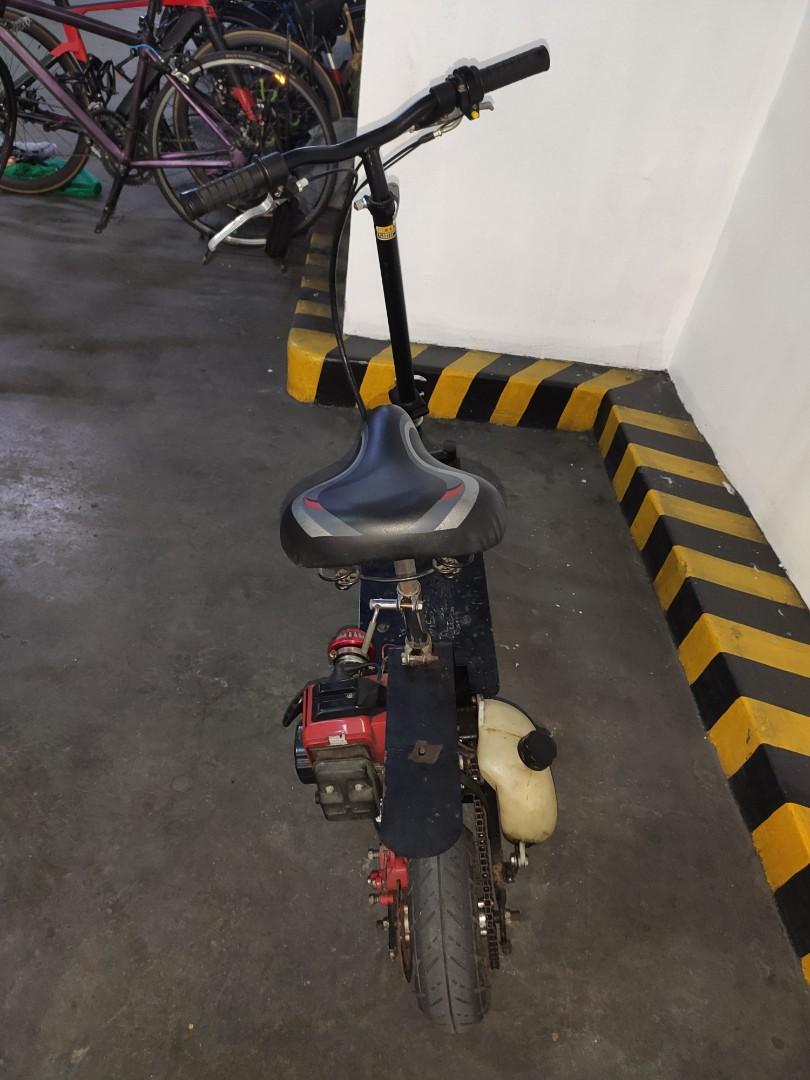 2022 Ped Stand Scooter 49cc 2stroke, Sports Equipment, Bicycles & Parts ...