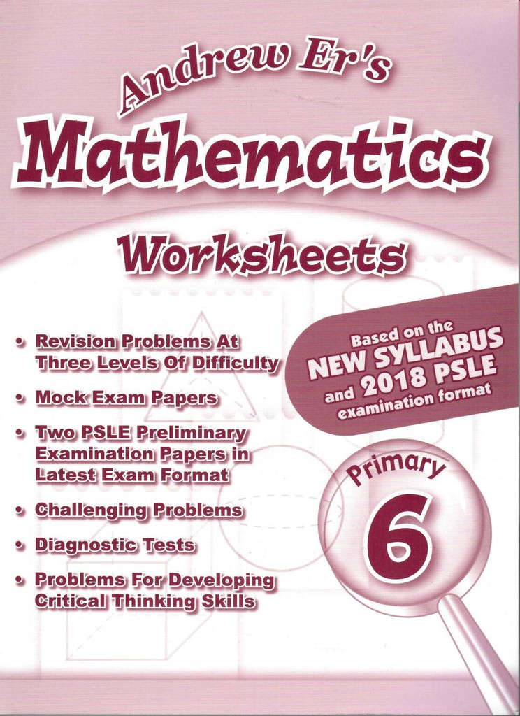 Andrew Er's Mathematics Worksheets Primary 6, Hobbies & Toys, Books ...