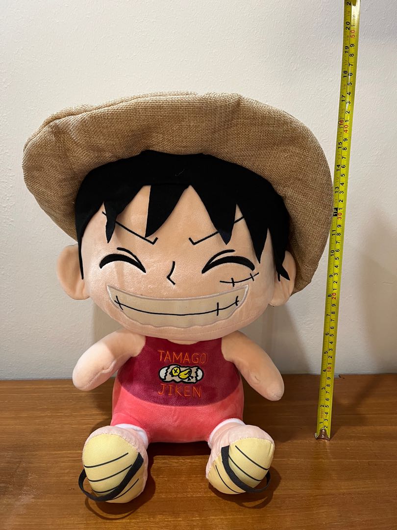 Anime Luffy One Piece Stuffed Toy, Hobbies & Toys, Toys & Games on ...