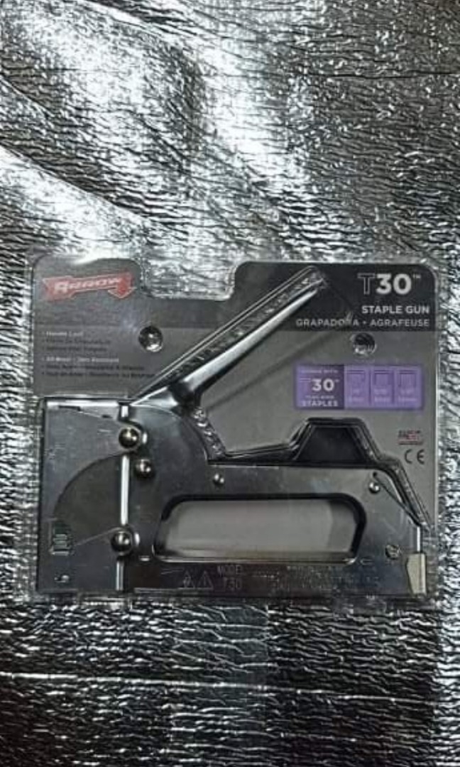 Arrow Gun Tacker T30, Furniture & Home Living, Home Improvement ...