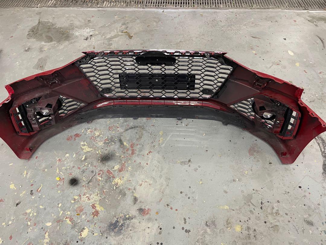 Audi A4 front bumper (S)line model (B9.5), Car Accessories, Accessories ...