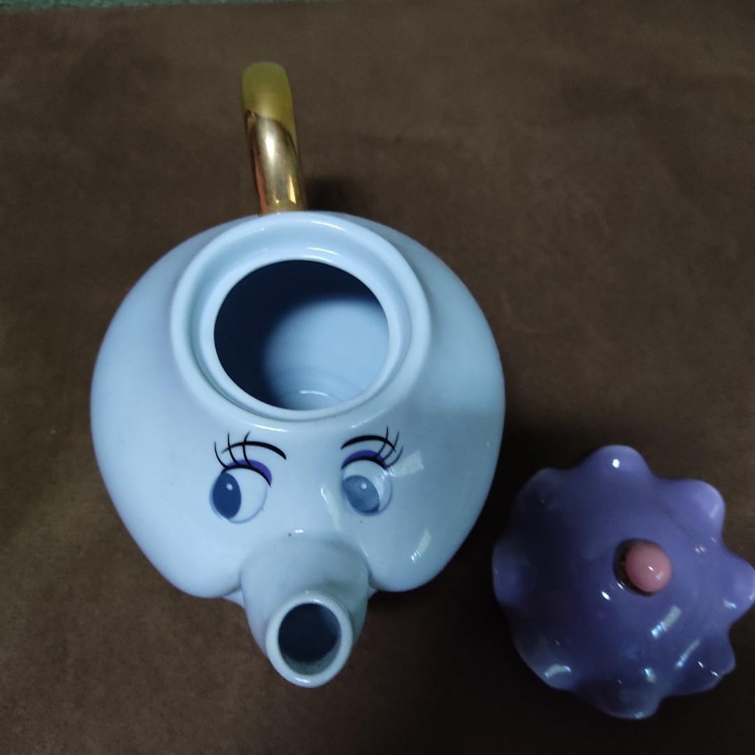 Beauty and the Beast Mrs. Potts Glass Figure, Hobbies & Toys, Toys ...