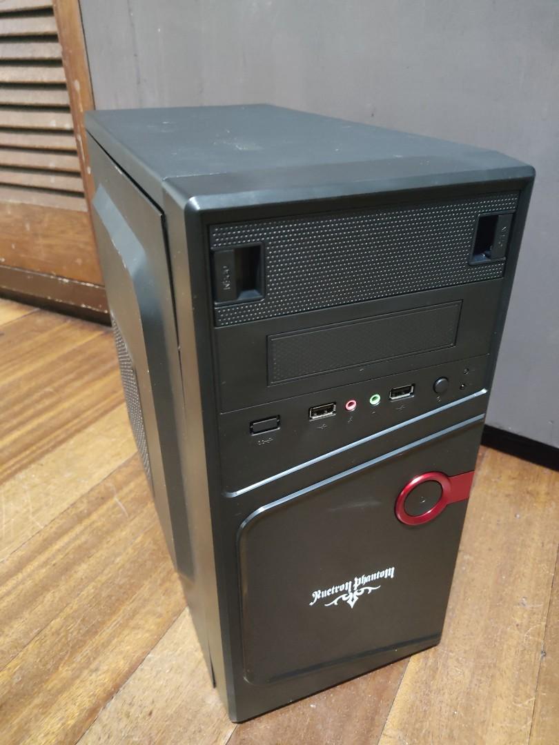 Black and red CPU case, Computers & Tech, Parts & Accessories, Other ...