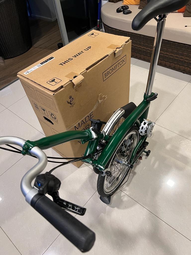 Brompton Racing green M6L 2021, Sports Equipment, Bicycles & Parts ...