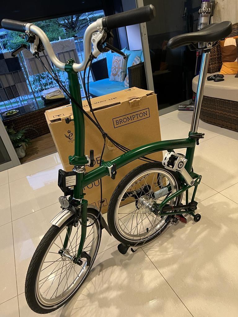 Brompton Racing green M6L 2021, Sports Equipment, Bicycles & Parts ...