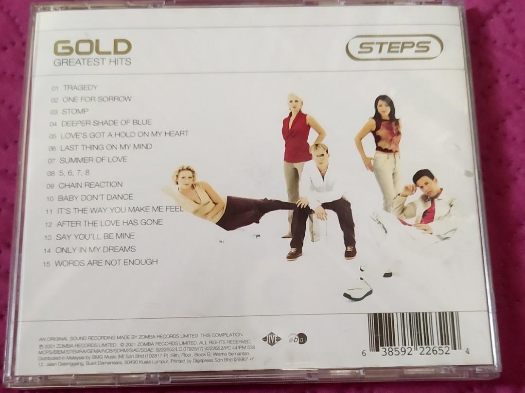 CD Steps. Gold Greatest Hits Ultimate collection, Hobbies & Toys, Music ...