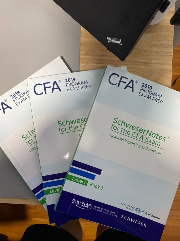 CFA Level 1 2019 Schweser Notes, Hobbies & Toys, Books & Magazines ...