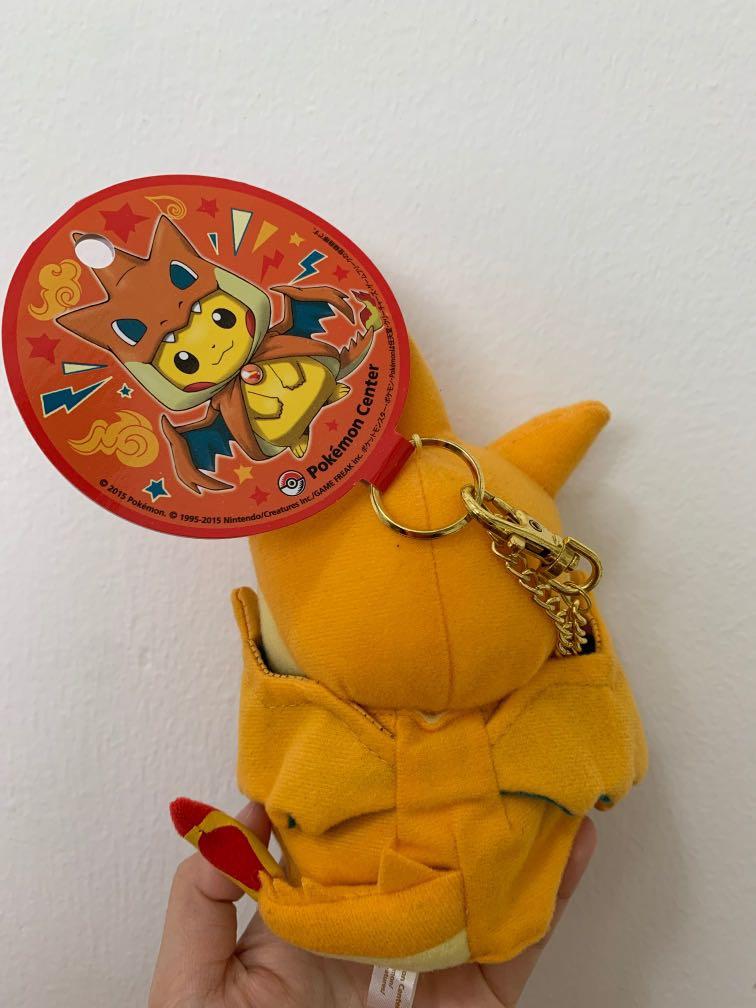 Charizard Pikachu Keychain, Hobbies & Toys, Toys & Games on Carousell