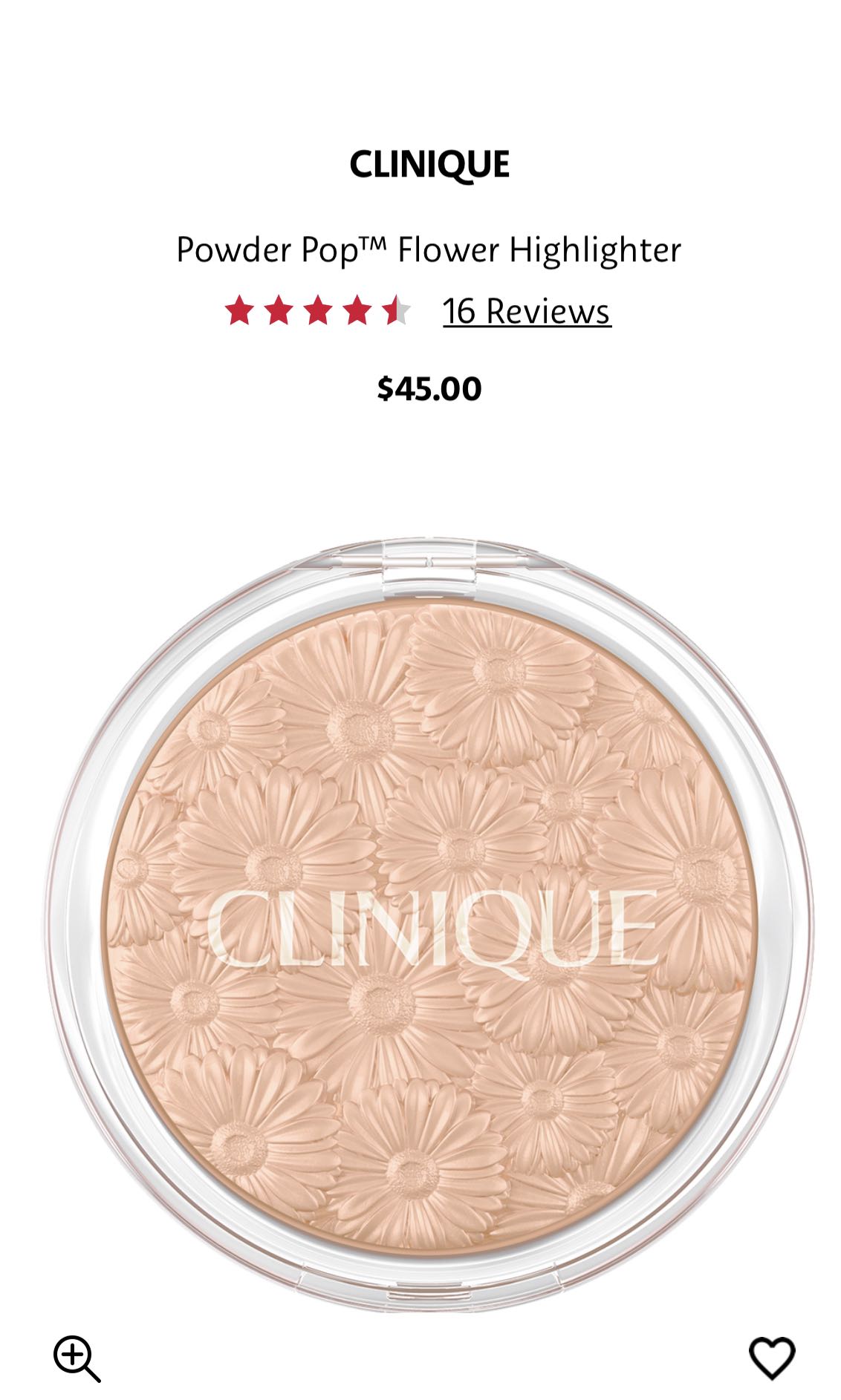 Clinique powder pop flower highlighter lunar pop, Beauty & Personal ...