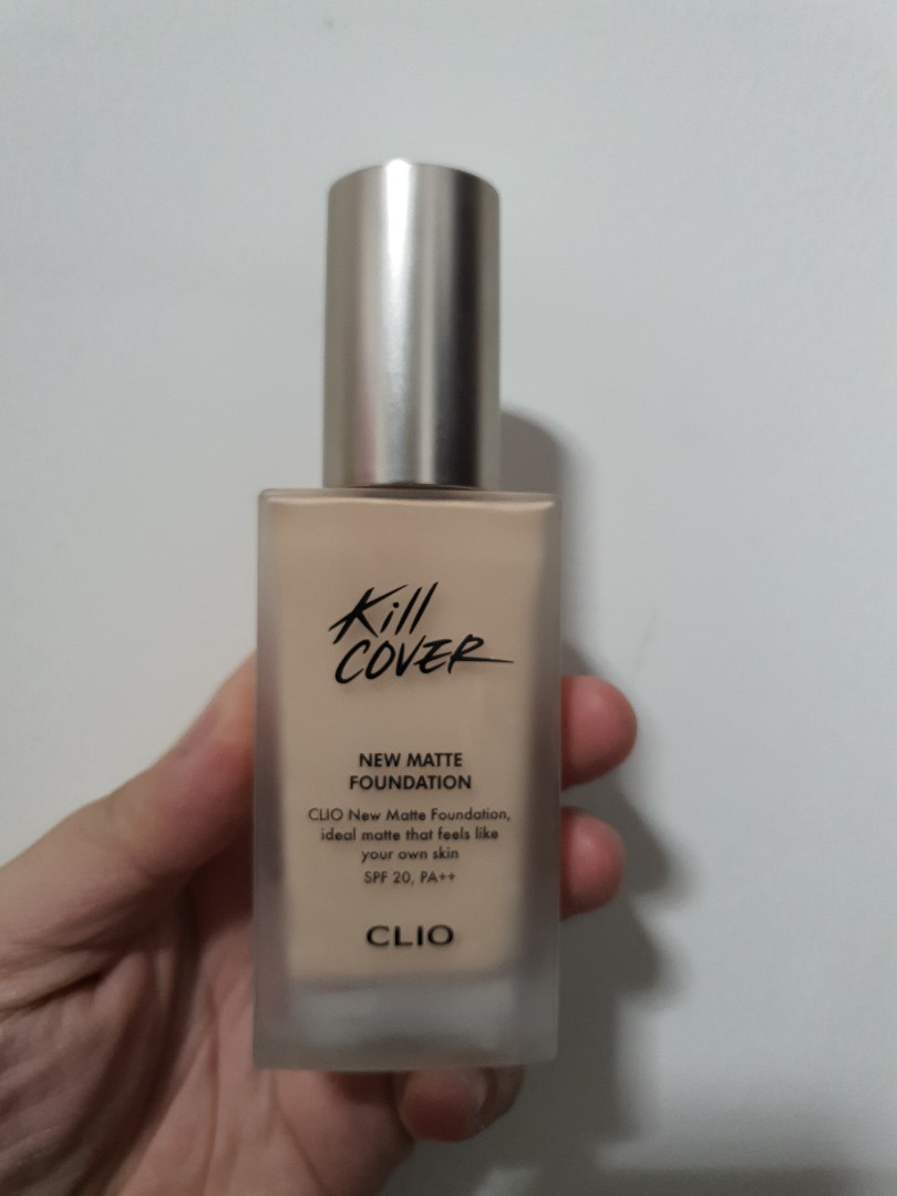 Clio Kill Cover New Matte Foundation, Beauty & Personal Care, Face ...