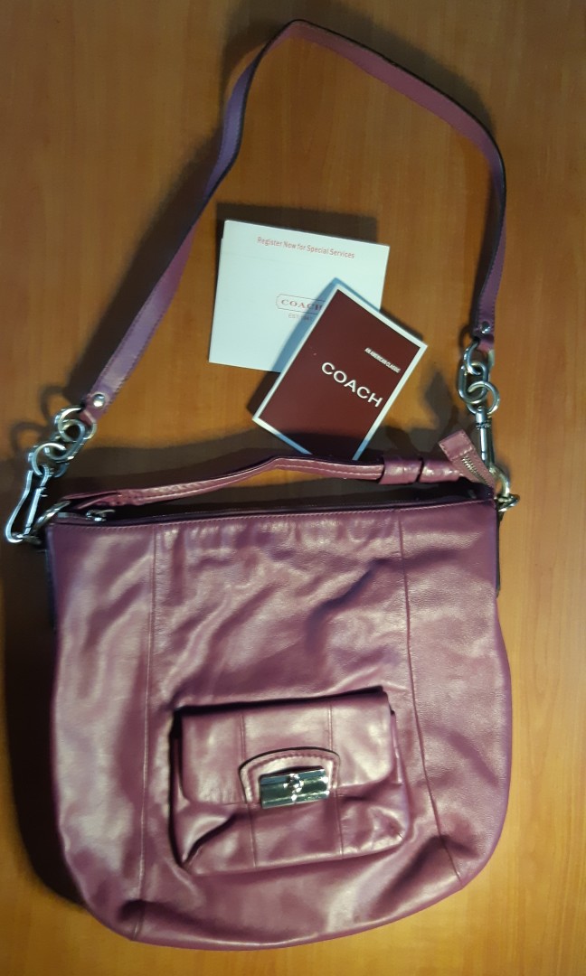 Coach Violet Bag, Women's Fashion, Bags & Wallets, Shoulder Bags on ...