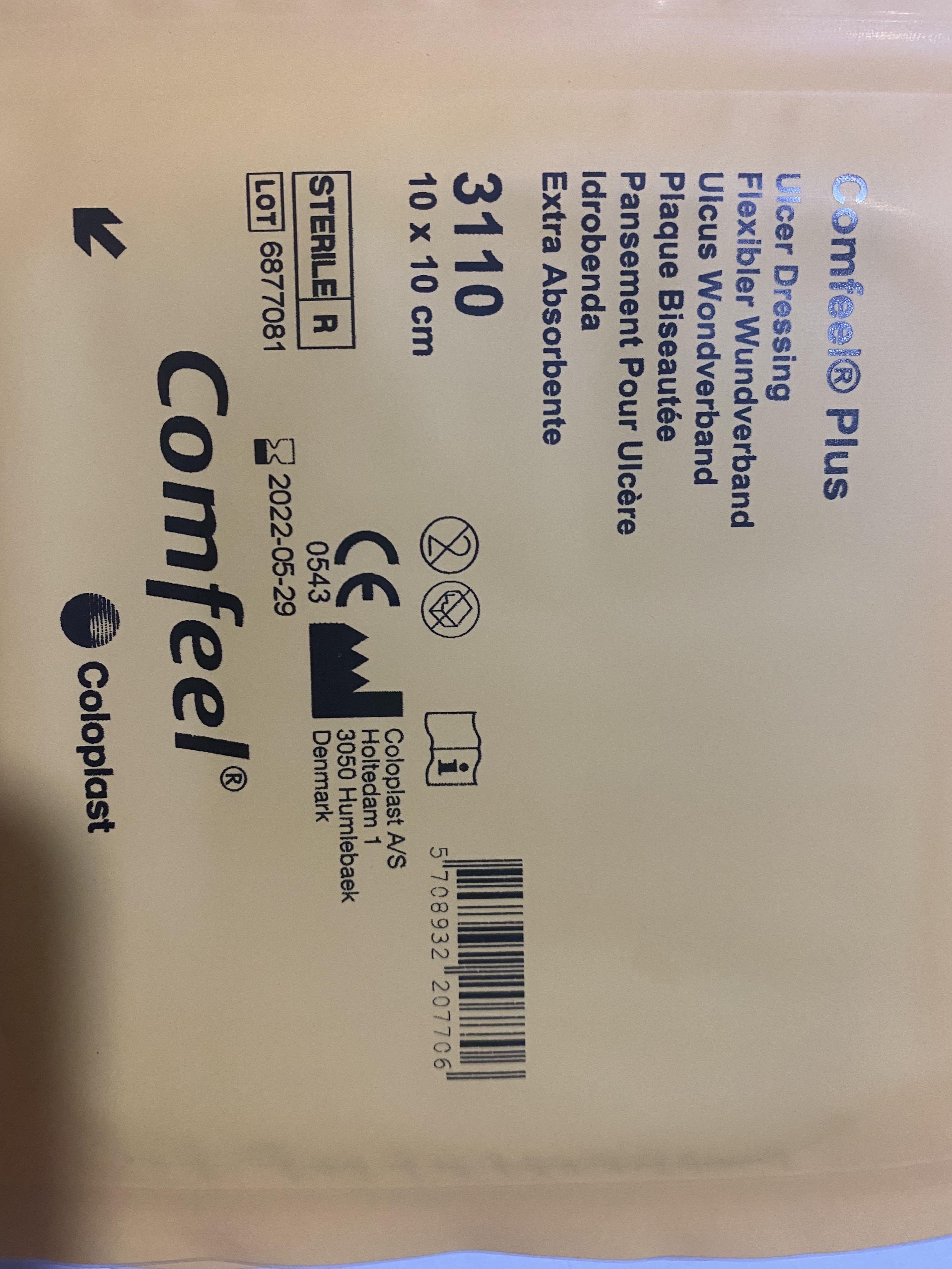 Coloplast Ulcer Dressing, Health & Nutrition, Medical Supplies & Tools ...